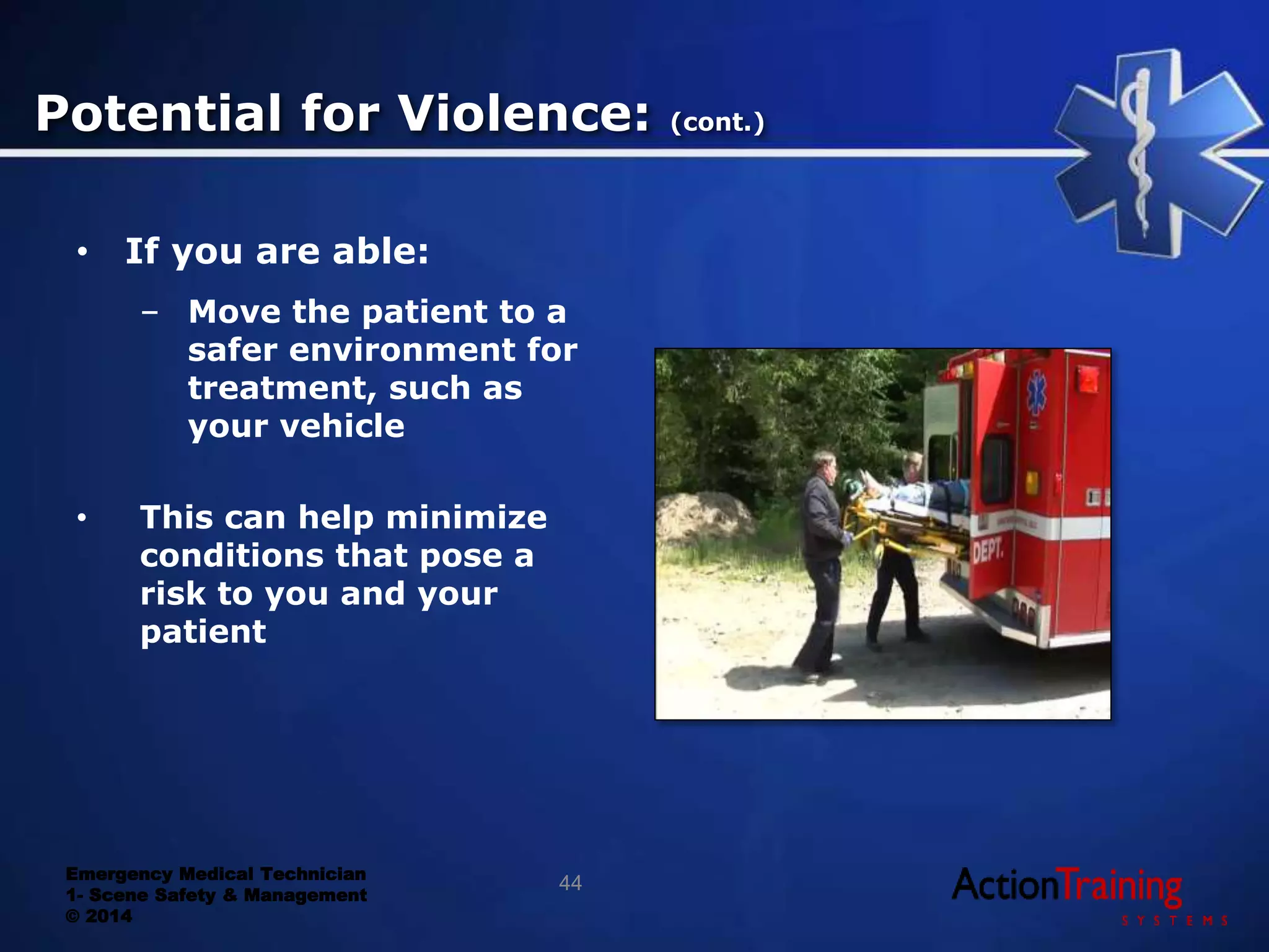 ATS - scene safety and management | PPTX