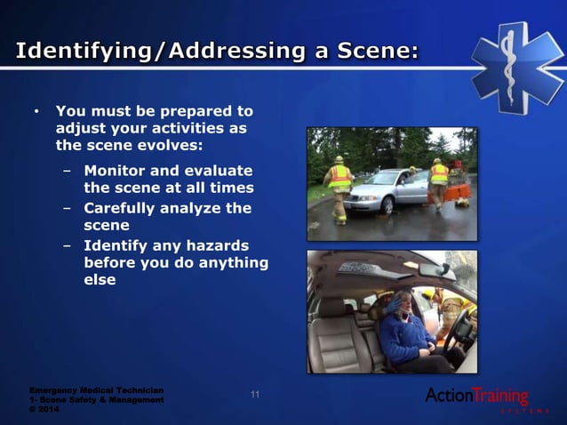 ATS - scene safety and management | PPTX | First Aid | Injuries