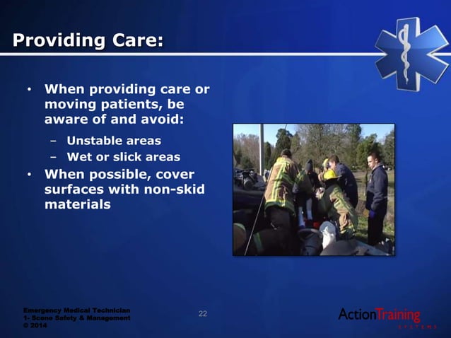 ATS - scene safety and management | PPTX | First Aid | Injuries