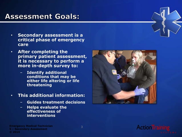 ATS - secondary assessment medical | PPTX