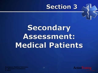 ATS - secondary assessment medical | PPTX