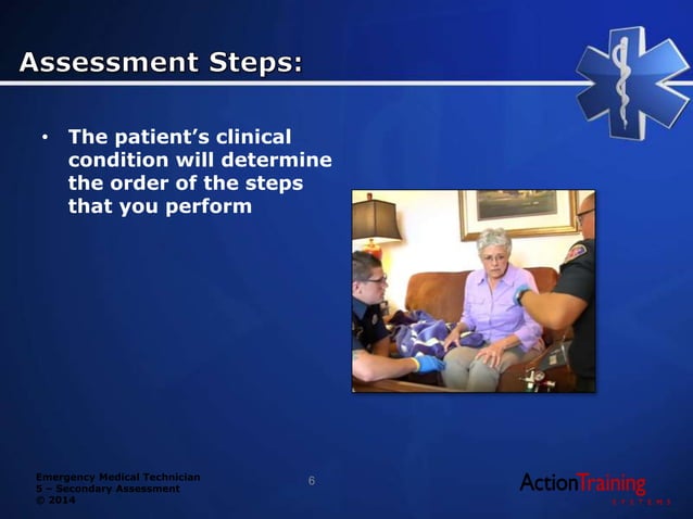 ATS - secondary assessment medical | PPTX