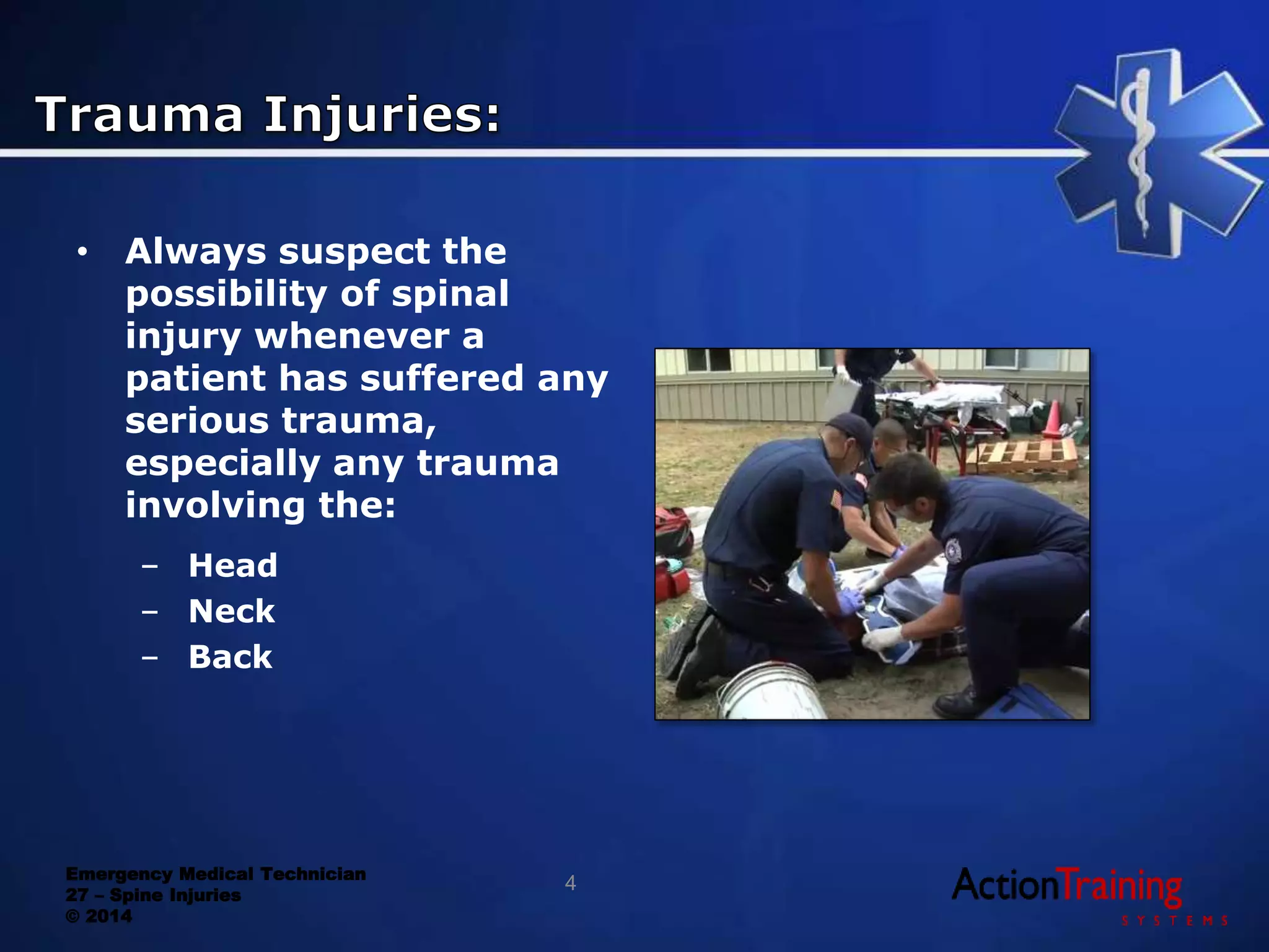 ATS - spine injuries | PPTX