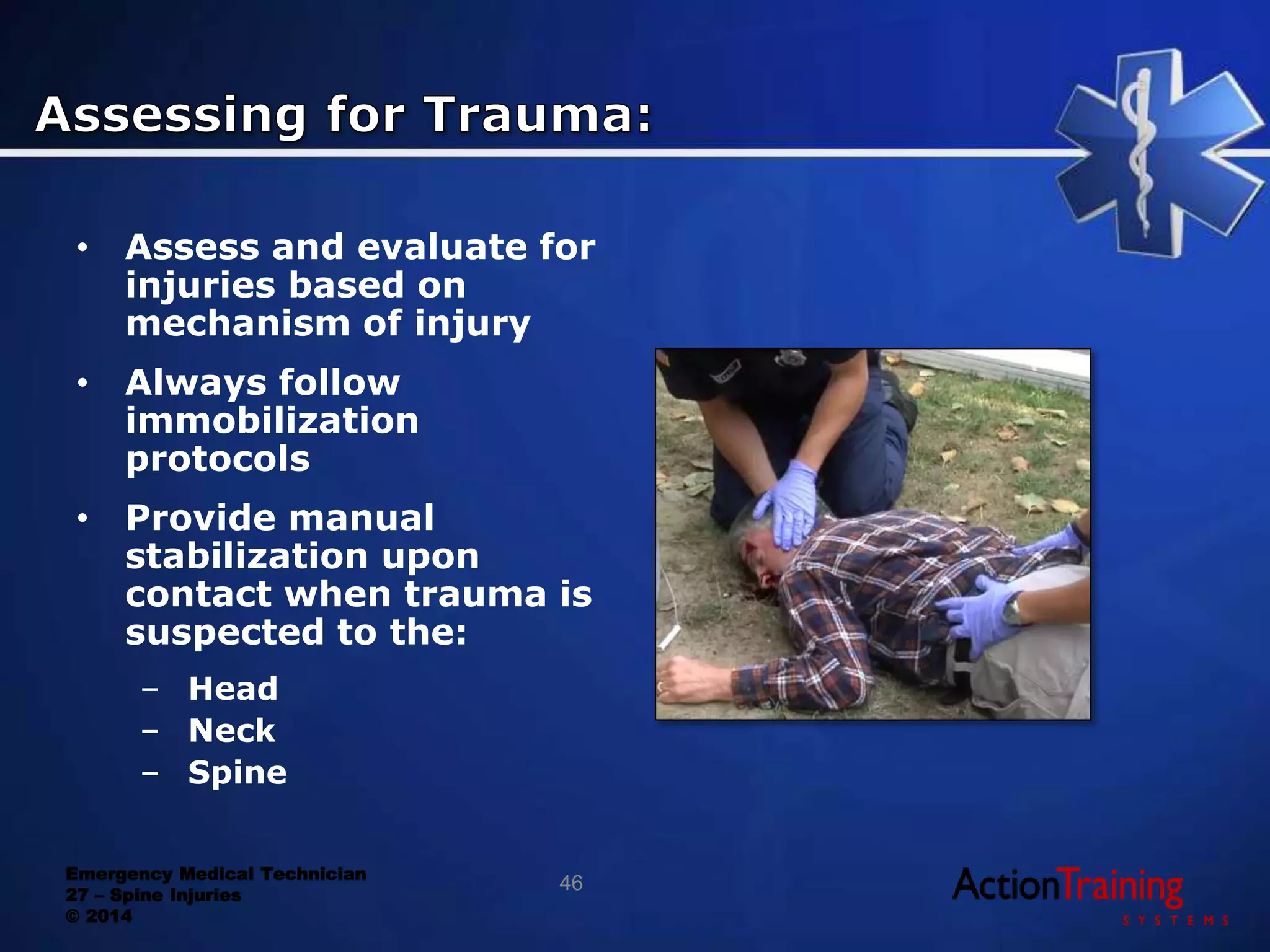 ATS - spine injuries | PPTX