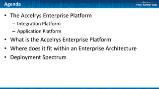 (ATS3-GS02) Accelrys Enterprise Platform in Enterprise Architectures | PPTX