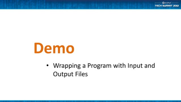 (ATS4-DEV10) Creating Pipeline Pilot Components by Wrapping Third-Party Tools | PDF