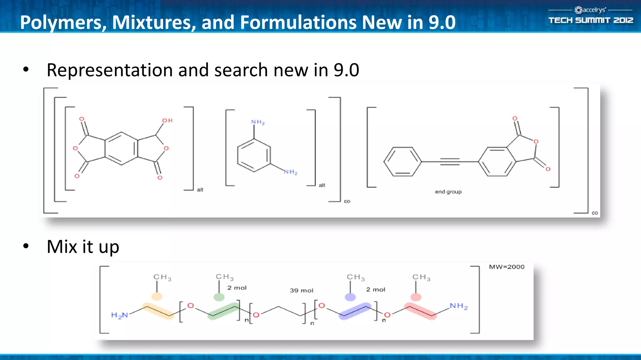 (ATS4-PLAT04) Chemistry Data Model Enhancements in Pipeline Pilot 9.0 ...