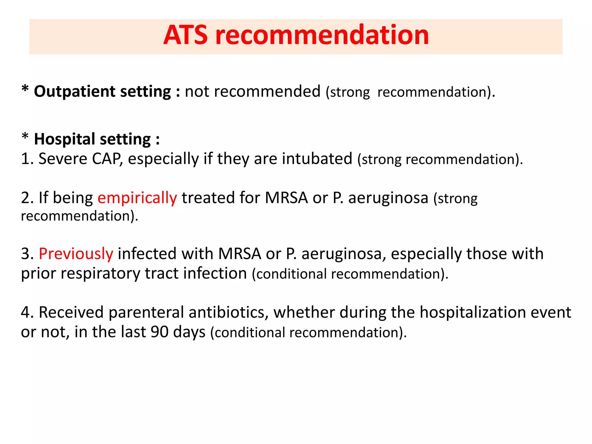 ATS CAP guidelines | PPTX