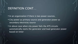 ATS circuit | PPTX