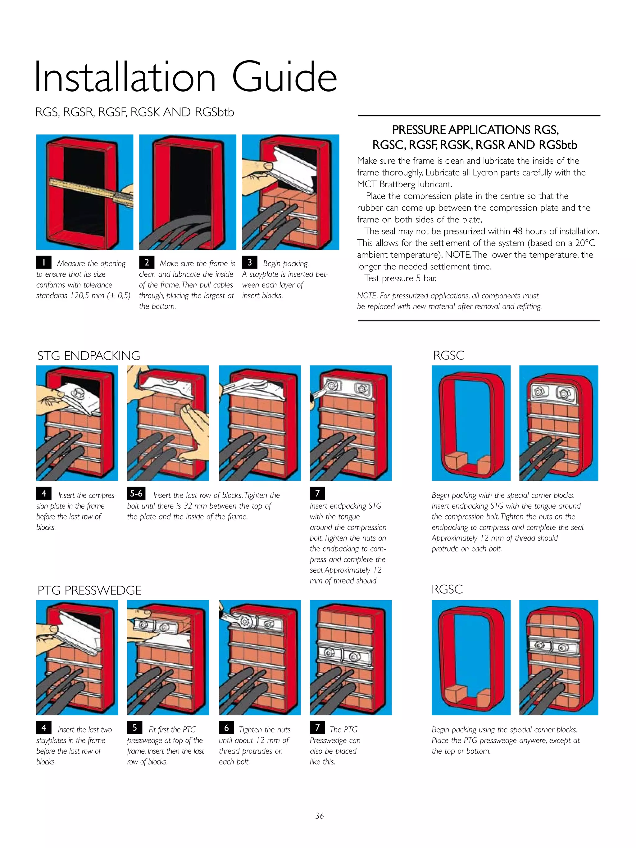 MCT Brattberg - Cable & Pipe Sealing Transits, Marine | PDF