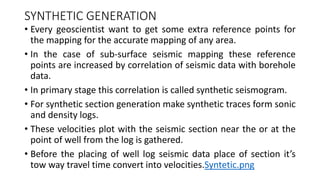 At seismic survey | PPTX