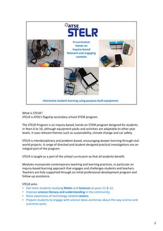 STELR presentation STEM conf with notes | PDF