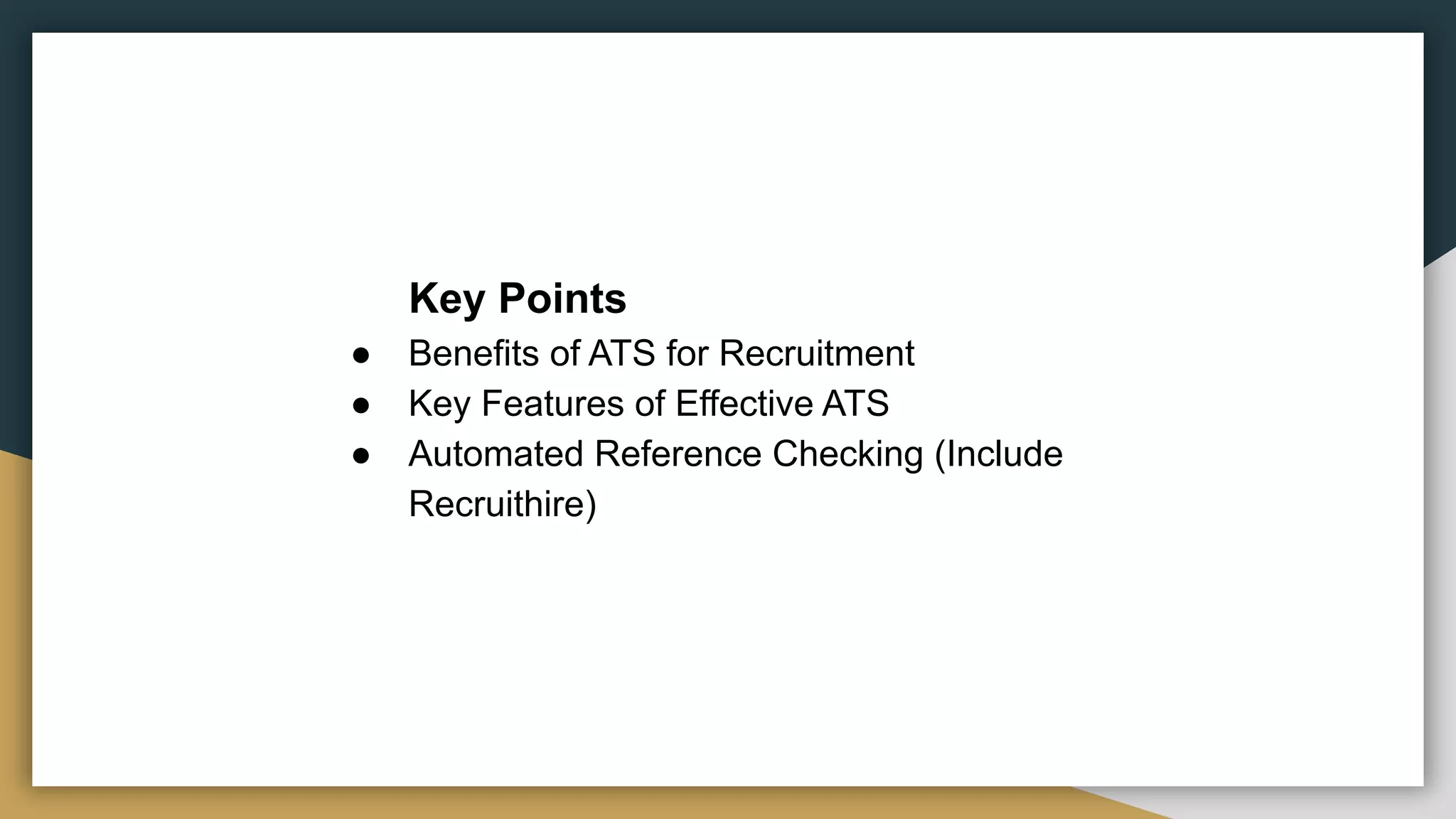 ATS for Recruitment - Features and Benefits.pdf | Human Resources ...