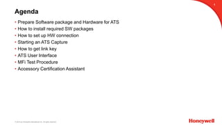 MFI ATS_Guide, manual of install and setup for ATS tool | PPTX