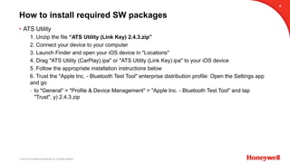 MFI ATS_Guide, manual of install and setup for ATS tool | PPTX