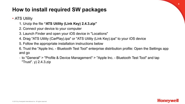 MFI ATS_Guide, manual of install and setup for ATS tool | PPTX