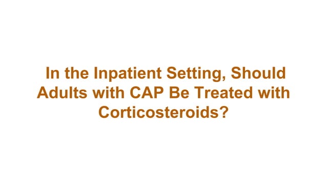 Ats guidelines for cap 2019 | PPTX | Infectious Diseases | Diseases and ...