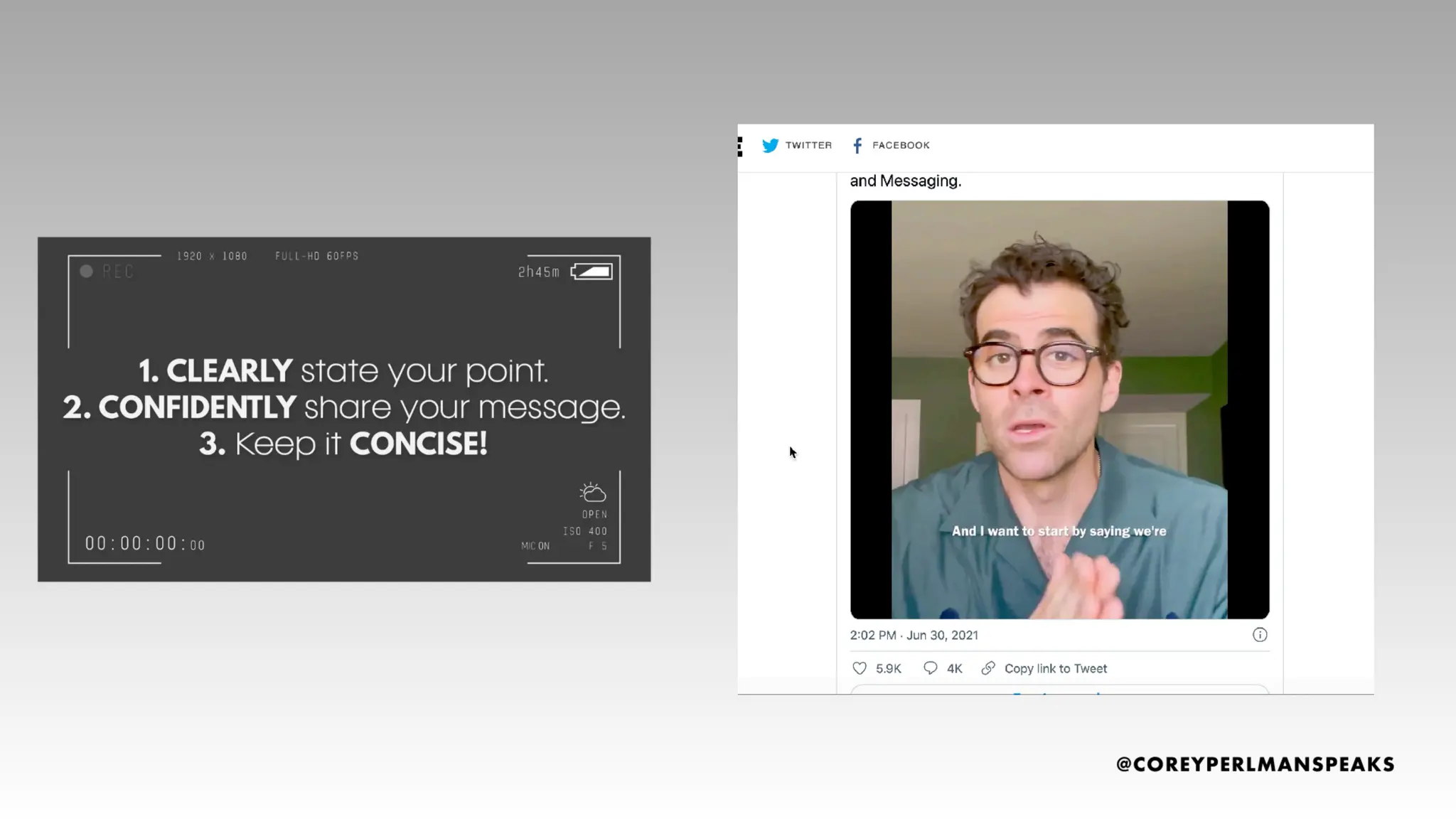 Authentically Social Presented by Corey Perlman | PDF