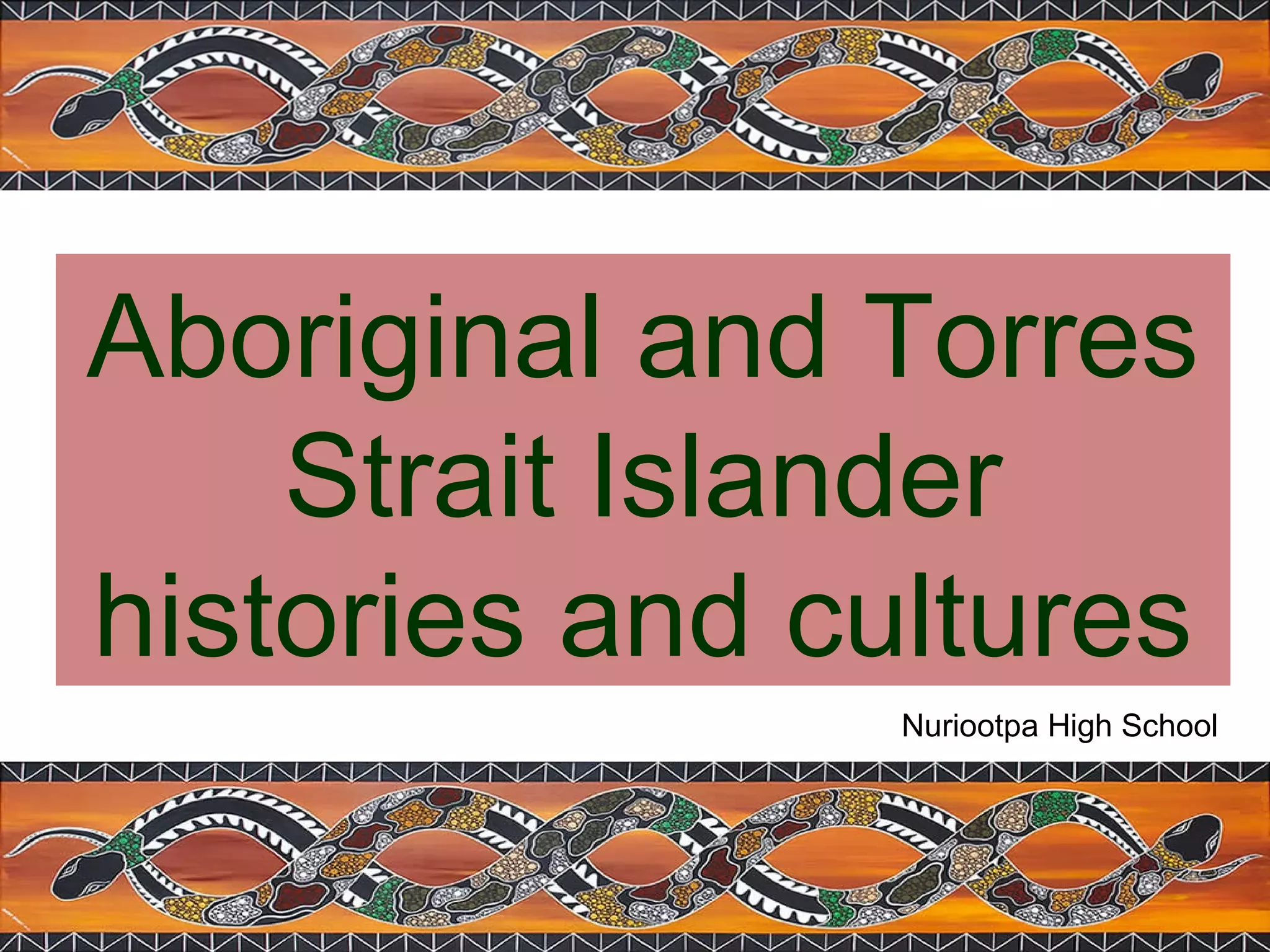 Aboriginal and Torres Strait Perspectives for Australian Curriculum | PPT
