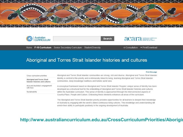 Aboriginal and Torres Strait Perspectives for Australian Curriculum | PPT
