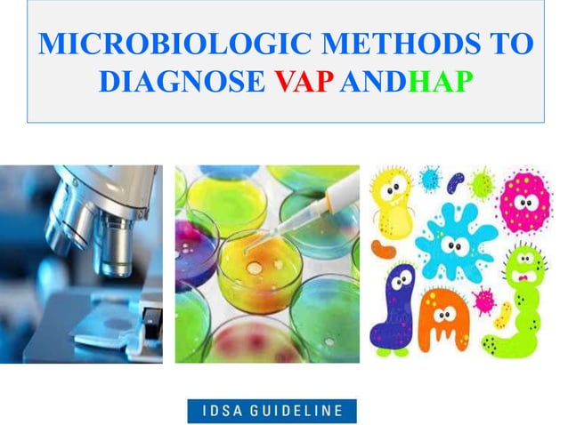 VAP/HAP management guidelines by IDSA/ATS (2016) -: Dr.Tinku Joseph | PPT