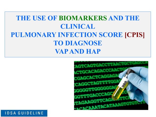 VAP/HAP management guidelines by IDSA/ATS (2016) -: Dr.Tinku Joseph | PPTX