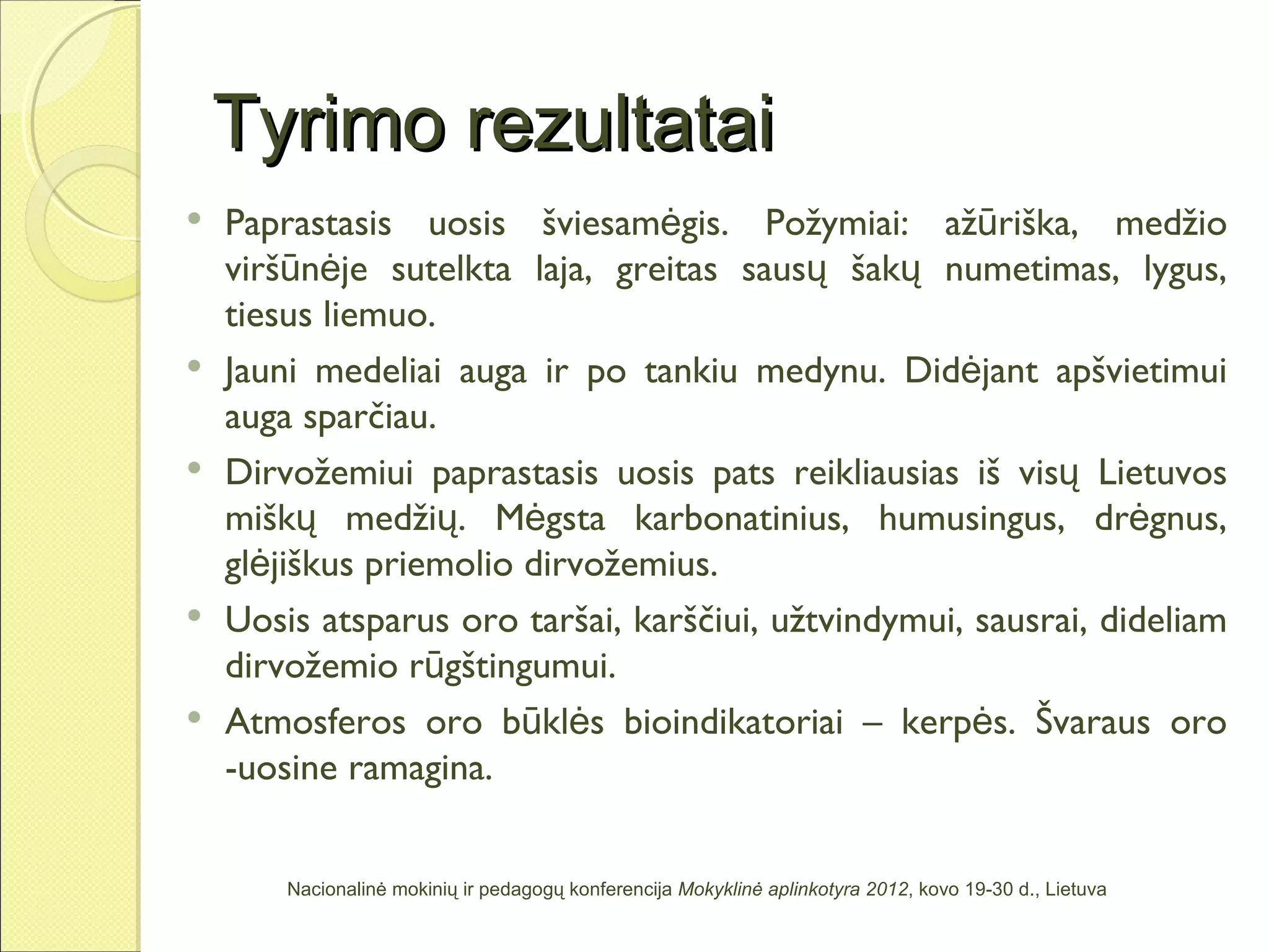 Atsigrezkim i uosius | PPT