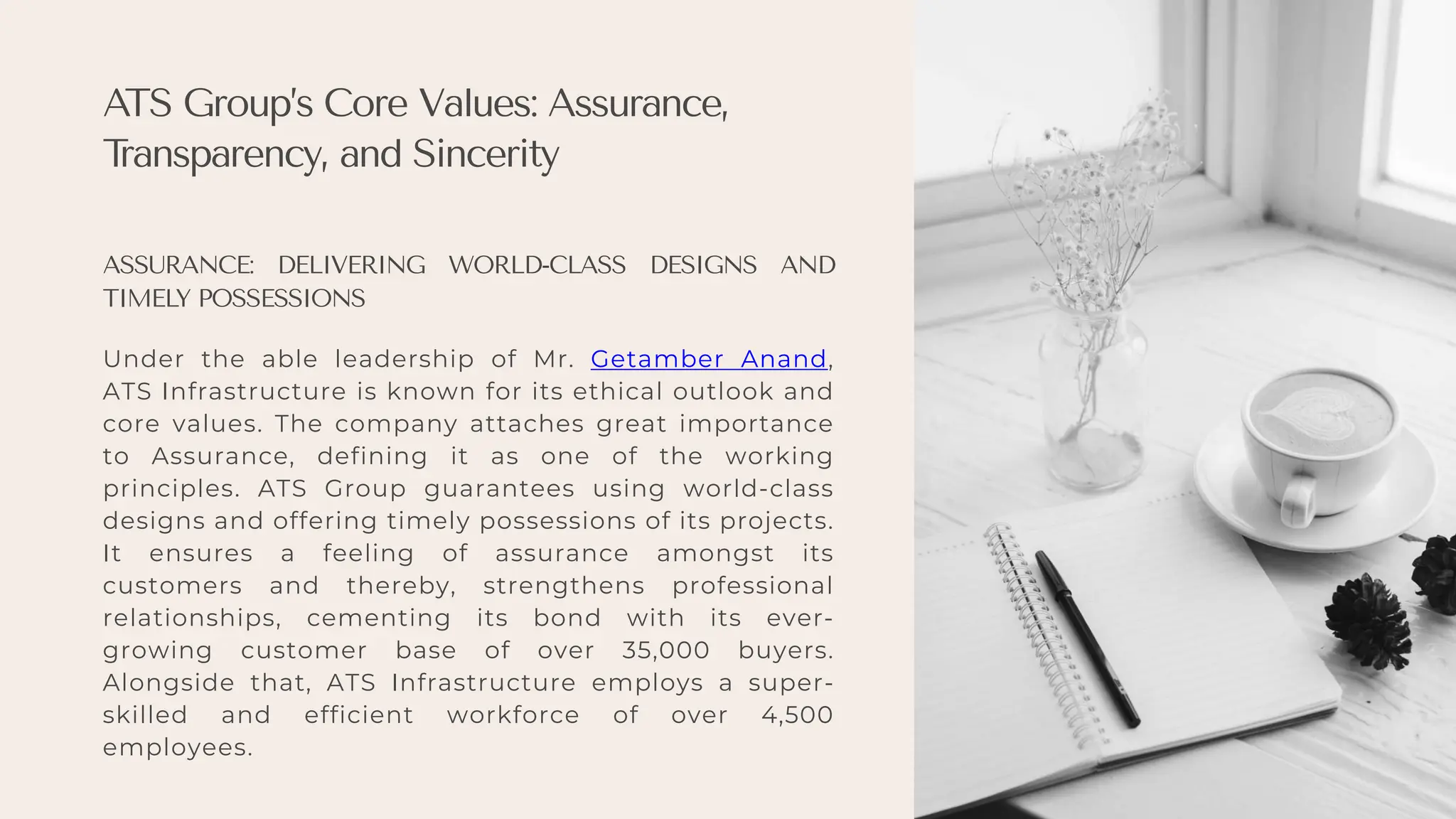 ATS Infrastructure Embodying Vision, Mission, and Core Philosophy.pptx