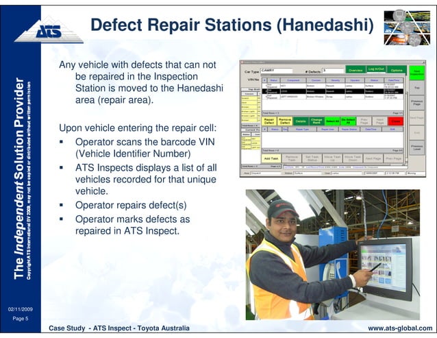 ATS Inspect Toyota Case Study | PDF | Automotive Industry | Industries