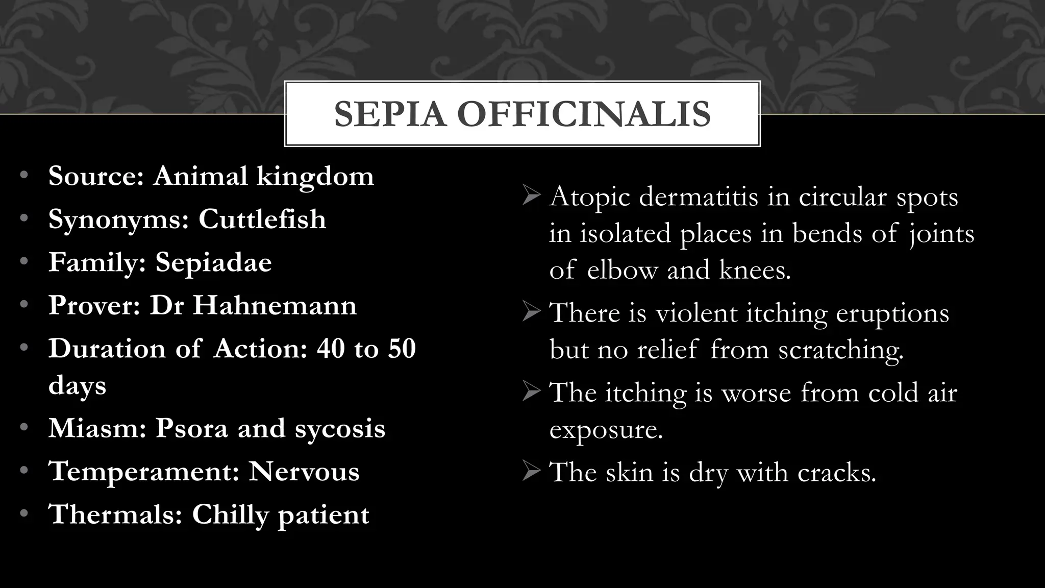 THERAPEUTICS OF DERMATITIS.BHMS.MATERIA MEDICA.HOMOEOPATHY | PPTX