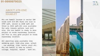 ats one hamlet details sector 104 noida.pptx