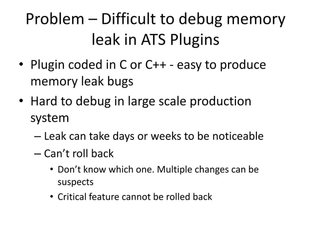 Experience with jemalloc | PPT