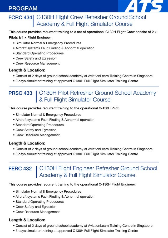 ATS - Aircrew Training System