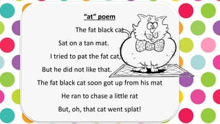 AT word Family digraph for early year learning of words | PDF