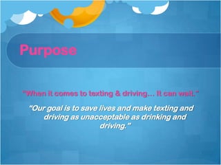 AT&T It Can Wait Campaign | PPTX