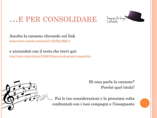 C'era una volta... l'imperfetto | PDF