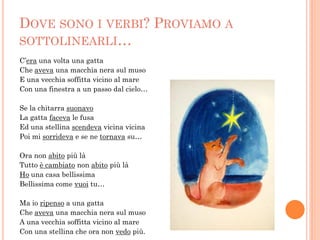 C'era una volta... l'imperfetto | PDF