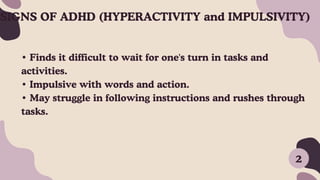 Understanding ADH Diagnosis criteria and components | PPT