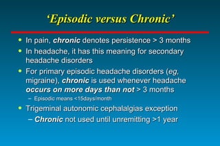 Att1 Headache Mar07 | PPT