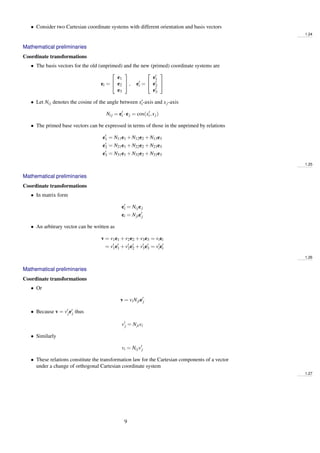 Introduction to Theory of elasticity and plasticity Att 6521 | PDF