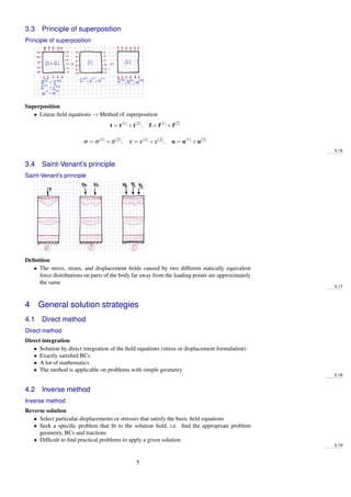 Elasticity problem formulation Att 6582 | PDF