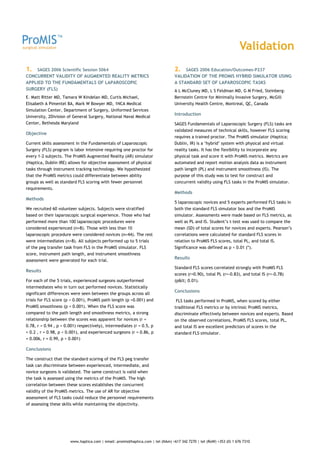 ProMIS Validation | PDF