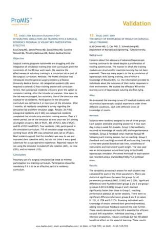 ProMIS Validation | PDF