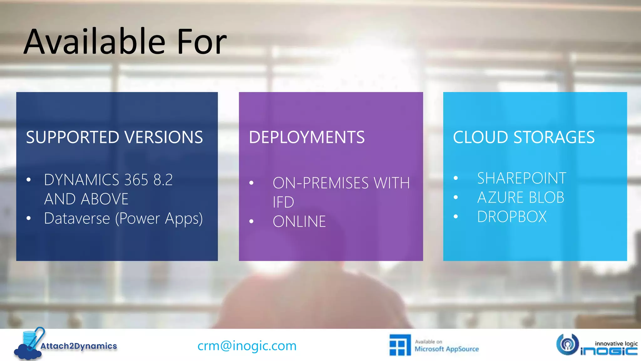 Attach2Dynamics - Documents and attachments management solution | PPT