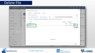 Attach2Dynamics - Documents and attachments management solution | PPT
