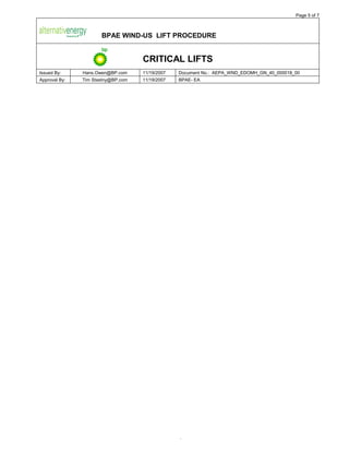 Attach f critical_lifts | PDF