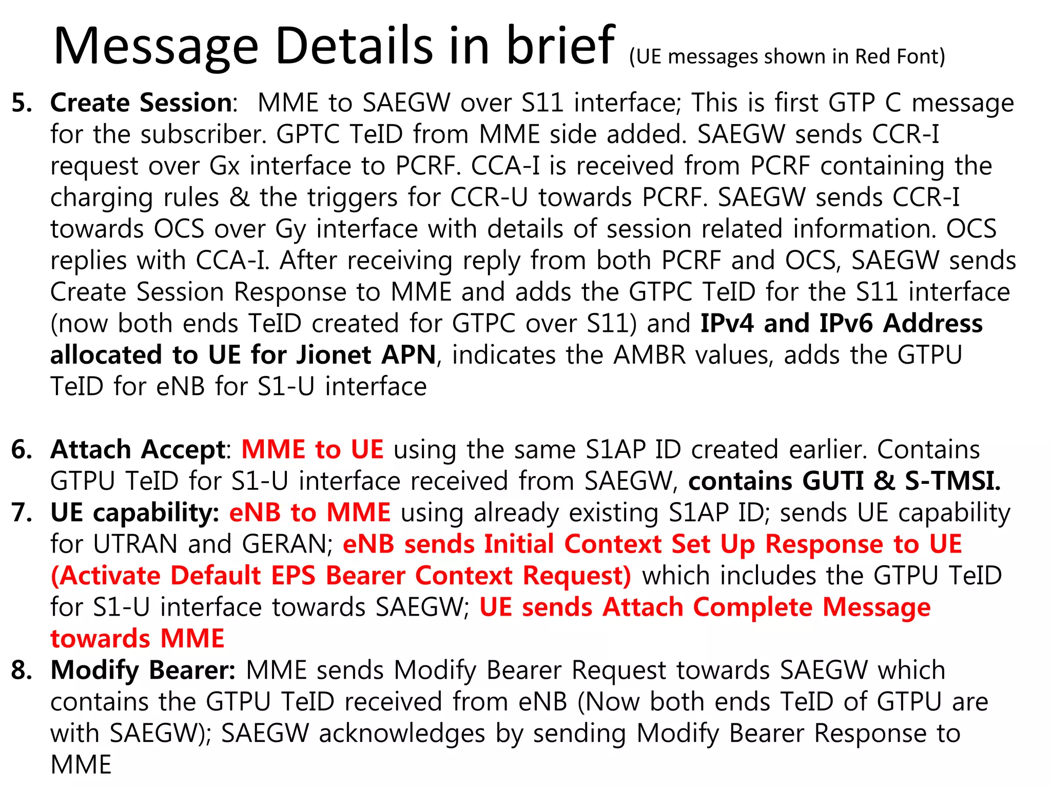 Attach flow & srb | PPT