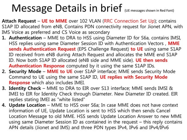 Attach flow & srb | PPT
