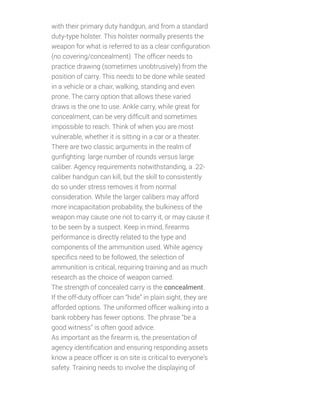 Considerations for Off-Duty Encounters PORAC Magazine | PDF