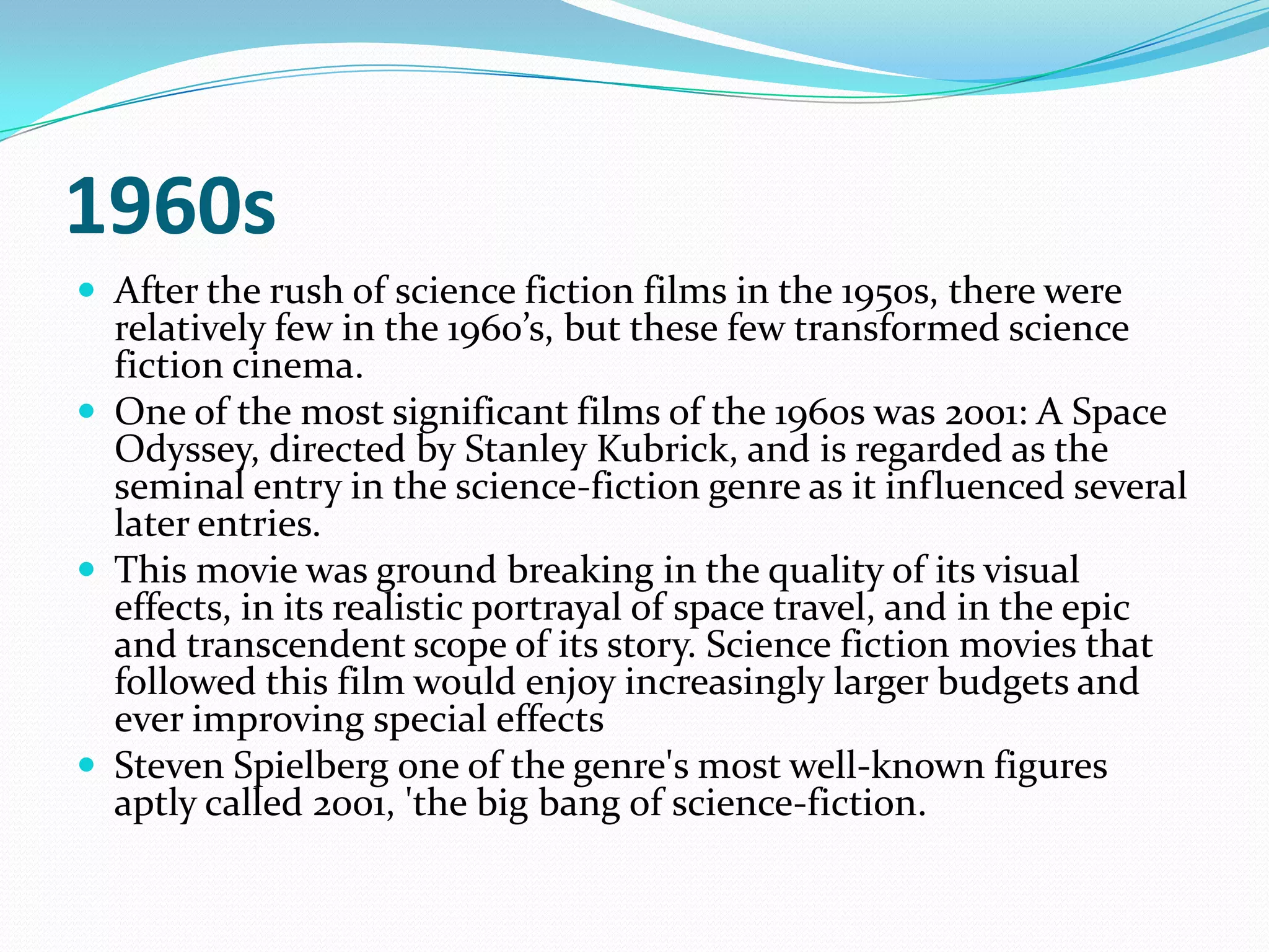 History of Sci-Fi Films | PPT